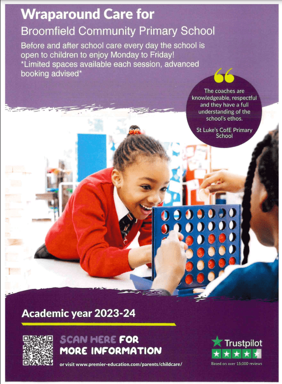 Wrap Around Care - Broomfield Primary School